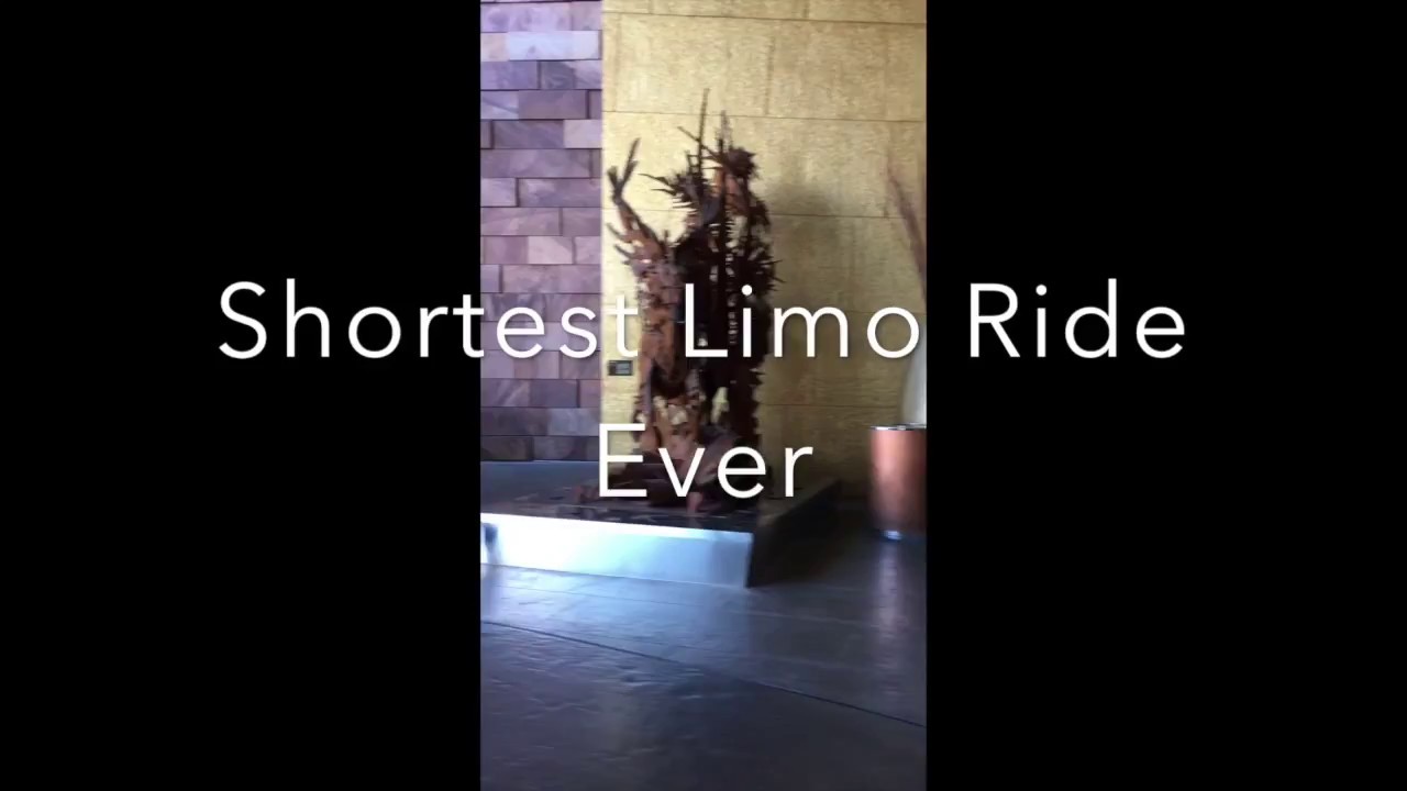 Shortest limo ride ever!!! - YouTube