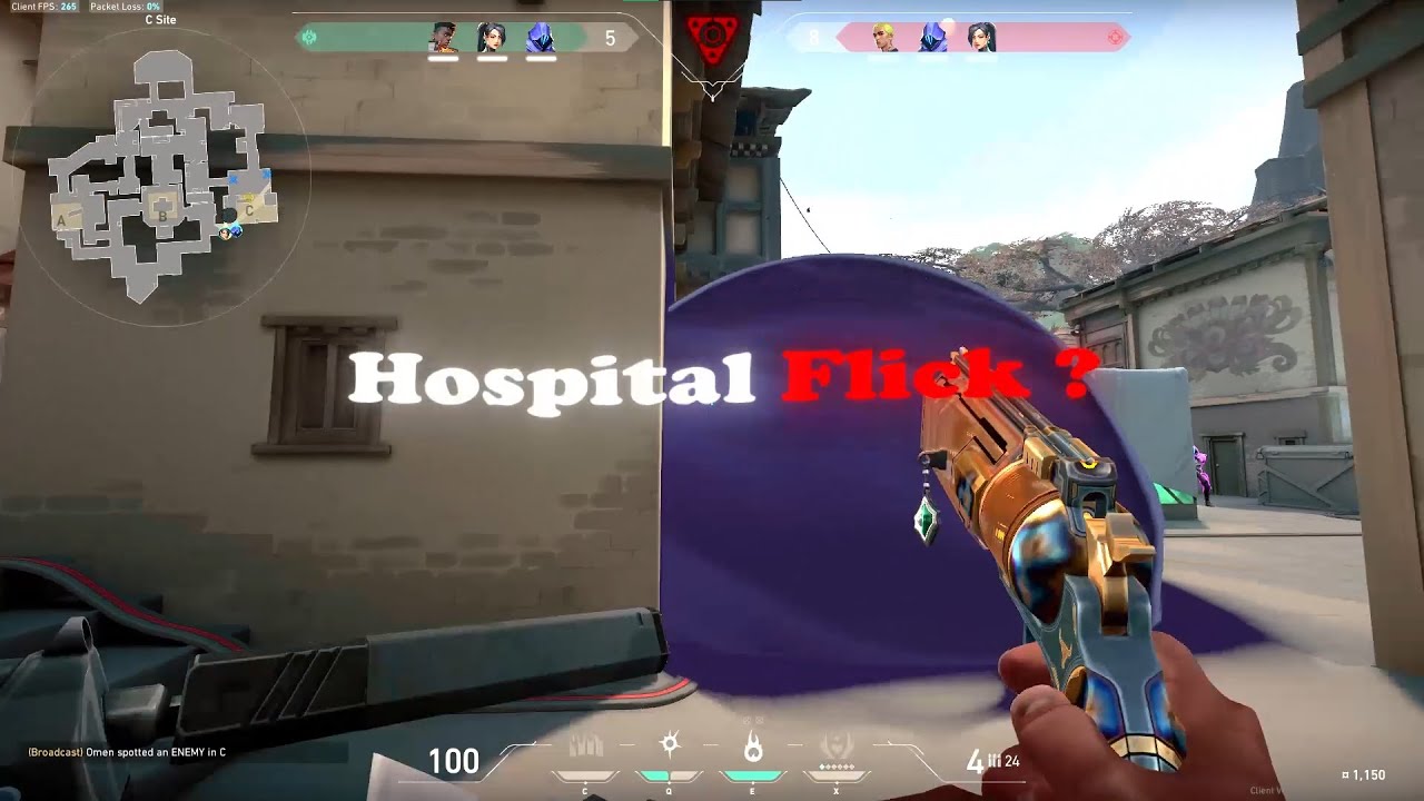 What is hospital flick ? in Valorant - YouTube