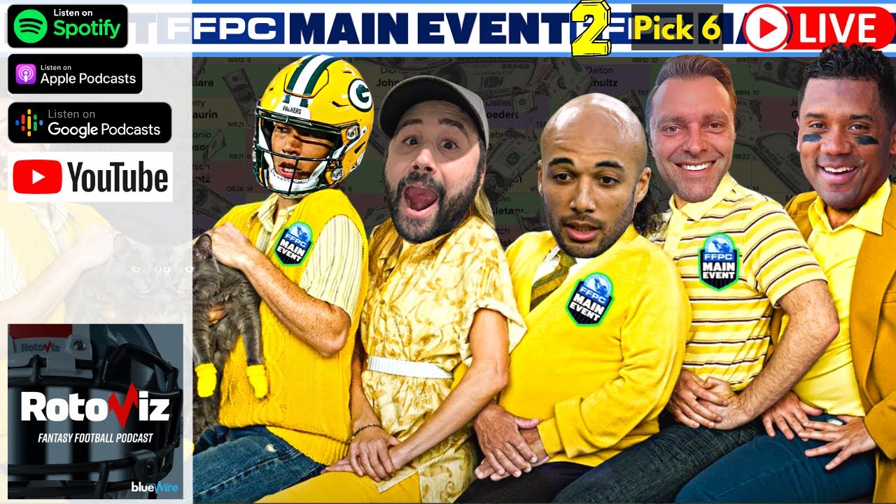 The RotoViz Gang Drafts A FFPC Main Event - Fantasy Football Draft with ...