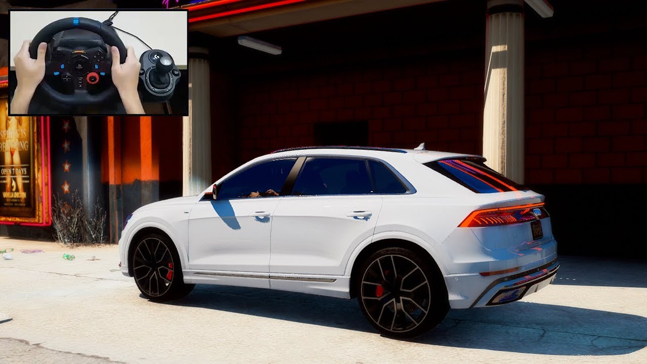 Audi Q8 50 TDI 2020 - GTA 5 Gameplay - Realistic Driving with Logitech ...