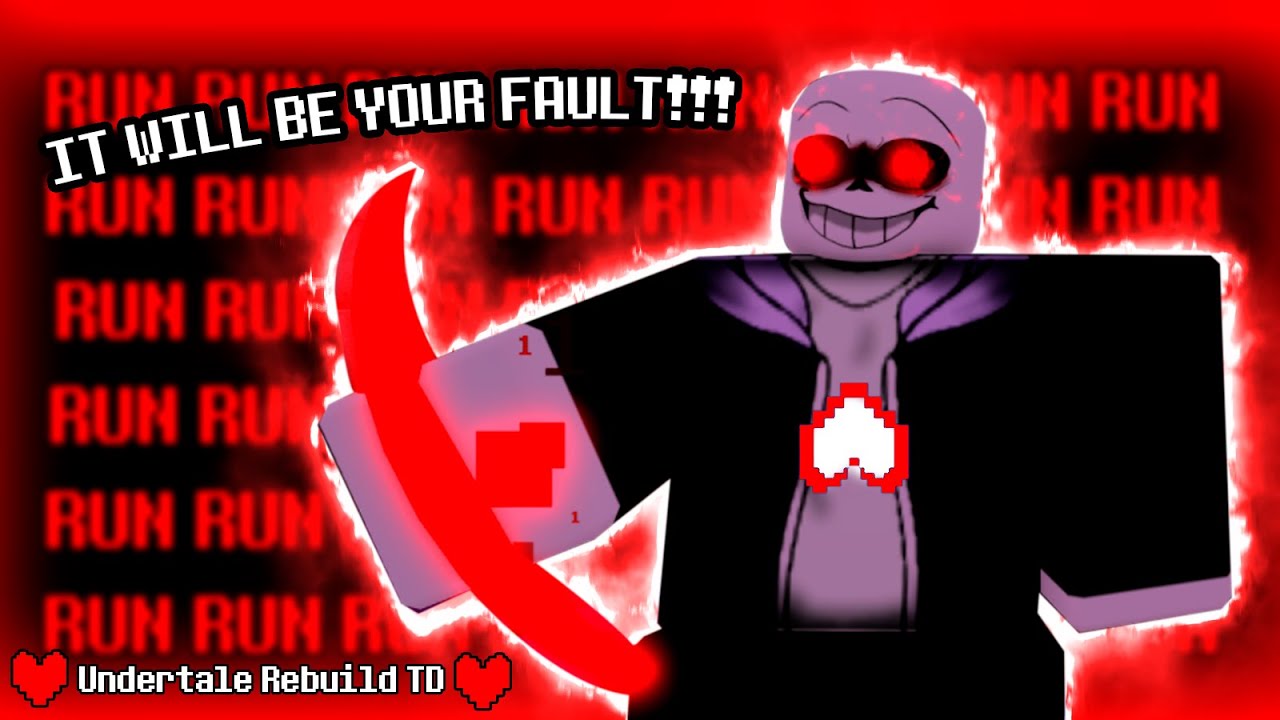 NEW TOP TIER TOWER DEFENCE GAME!!! Undertale Rebuild TD All Towers ...