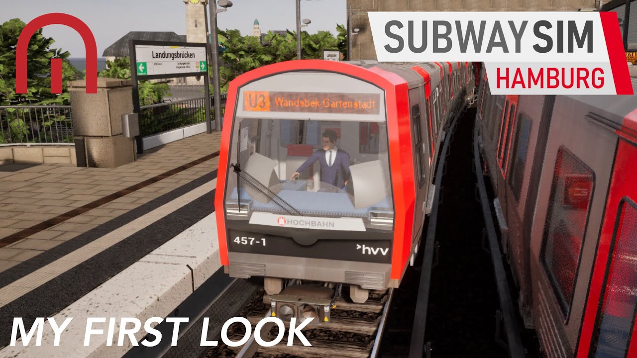 SubwaySim Hamburg - MY FIRST LOOK - YouTube