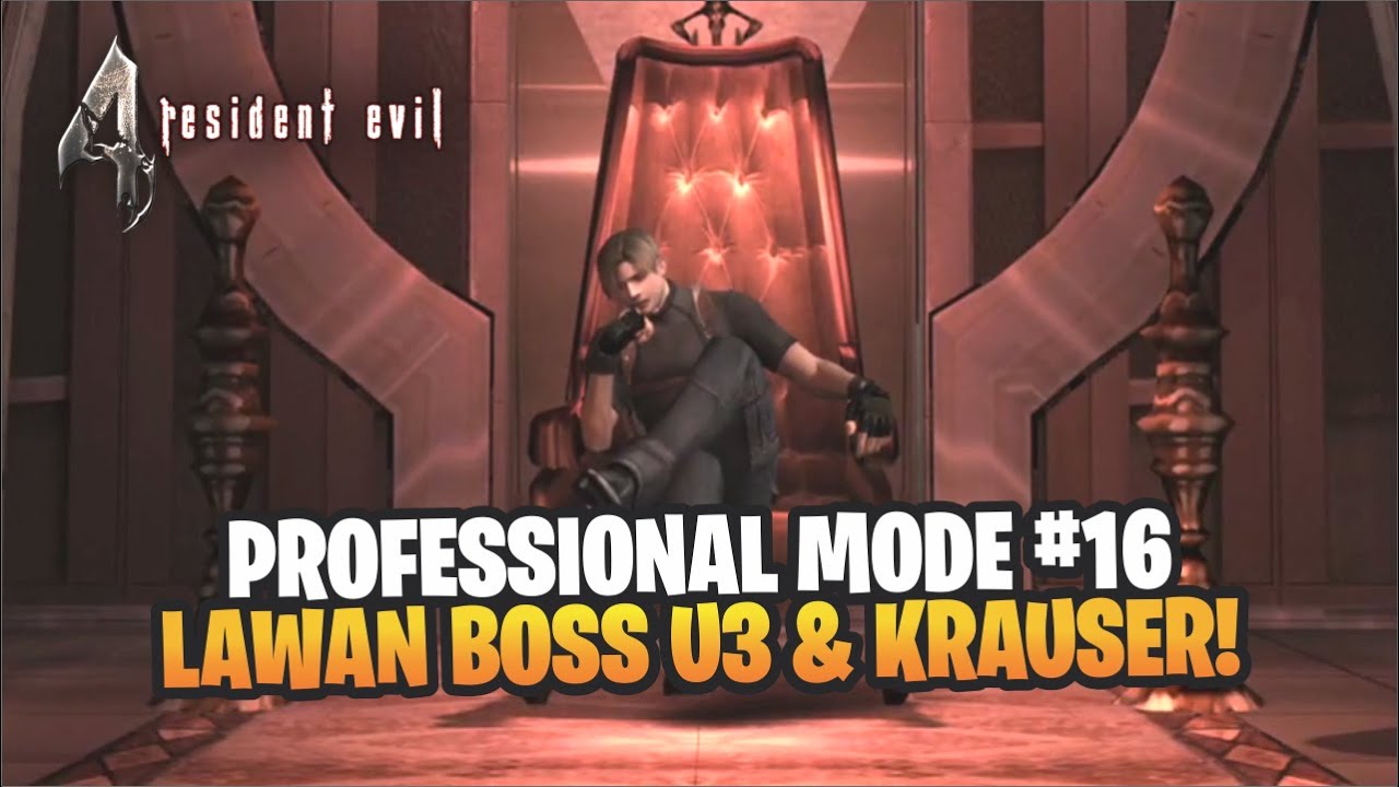 LAWAN BOSS U3 & KRAUSER! - Resident Evil 4 Indonesia Gameplay #16 - YouTube
