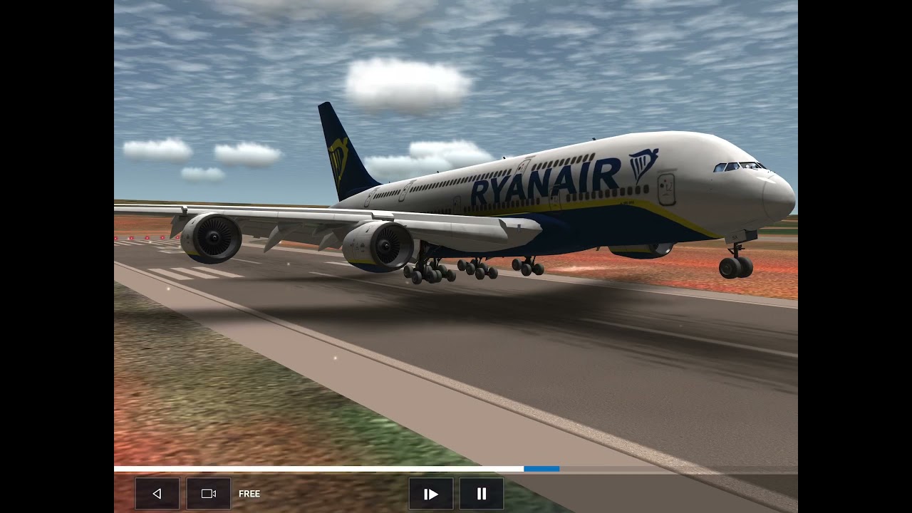 #swiss001landing 132Fpm) RYANAIR A380 butter landing - YouTube