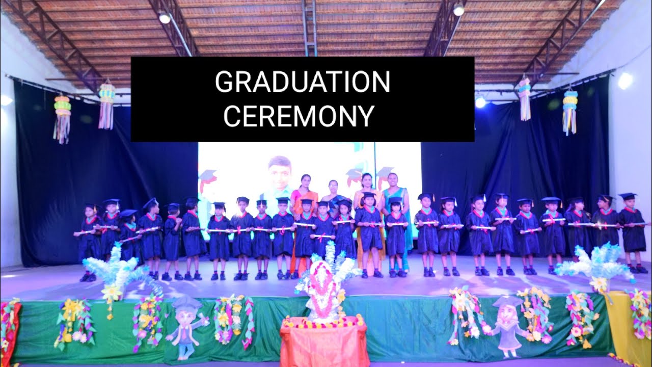 GRADUATION CEREMONY OF ARVIND BLOOMING BUDS..... - YouTube
