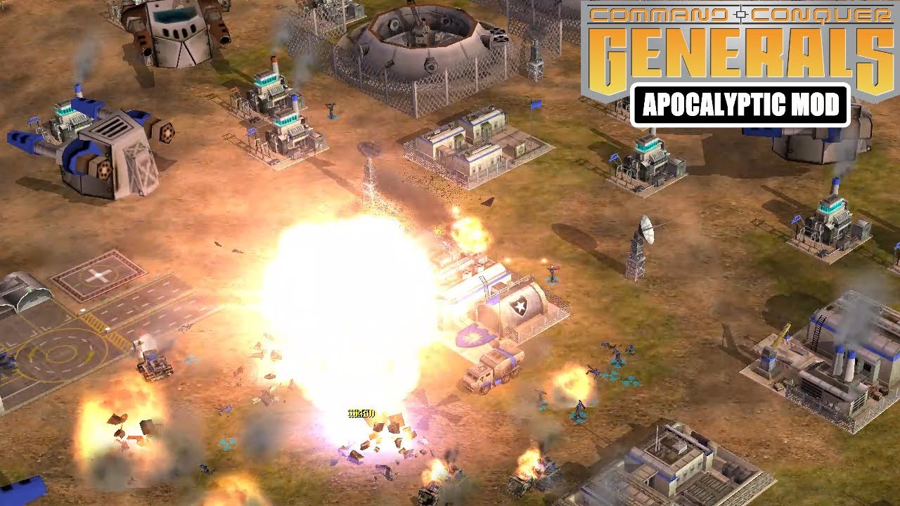 GLA BOSS VS USA DEFENSE SW LIMIT C&C Generals Zero Hour Apocalyptic 2.2 ...