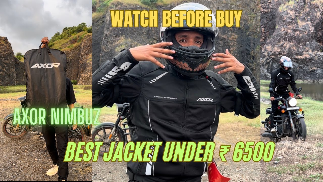 Unboxing my new jacket 😍 Axor nimbuz | best jacket under ₹6500 😱 . - YouTube