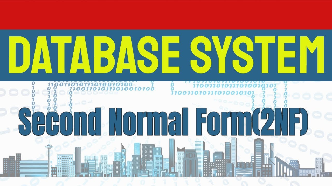 Database Normalization - Second Normal Form (Urdu/Hindi) - YouTube