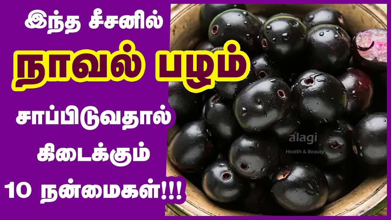 நாவல் பழம் சாப்பிடுவதால் கிடைக்கும் 10 நன்மைகள்| Top 10 Health Benefits ...