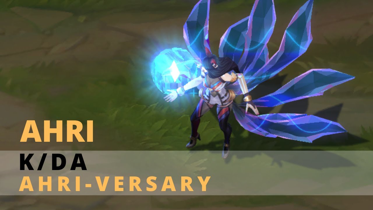 K/DA Ahri Ahri-Versary Chroma - essence emporium 2022 - YouTube