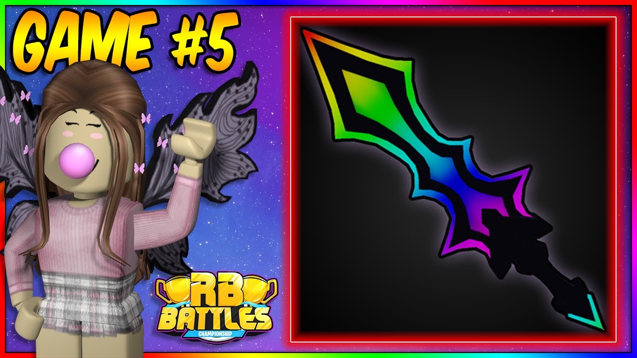 How to get MM2 BADGE and FREE KNIFE in Roblox RB Battles Event | Roblox ...