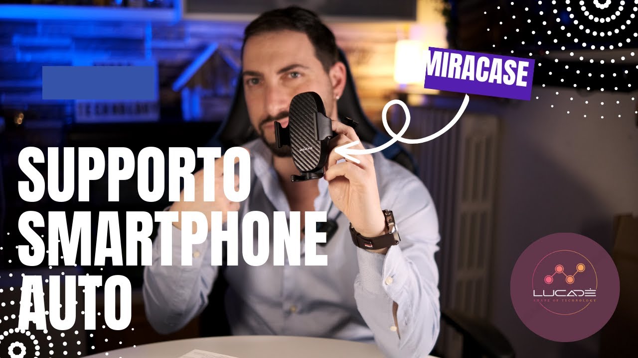 Nuovo Supporto Smartphone da auto MIRACASE! - YouTube