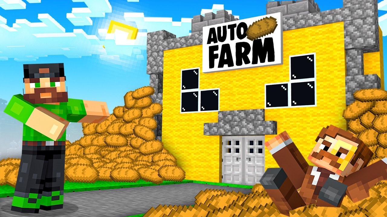 GETTING RICH from a VILLAGER FACTORY in Camp Minecraft - YouTube