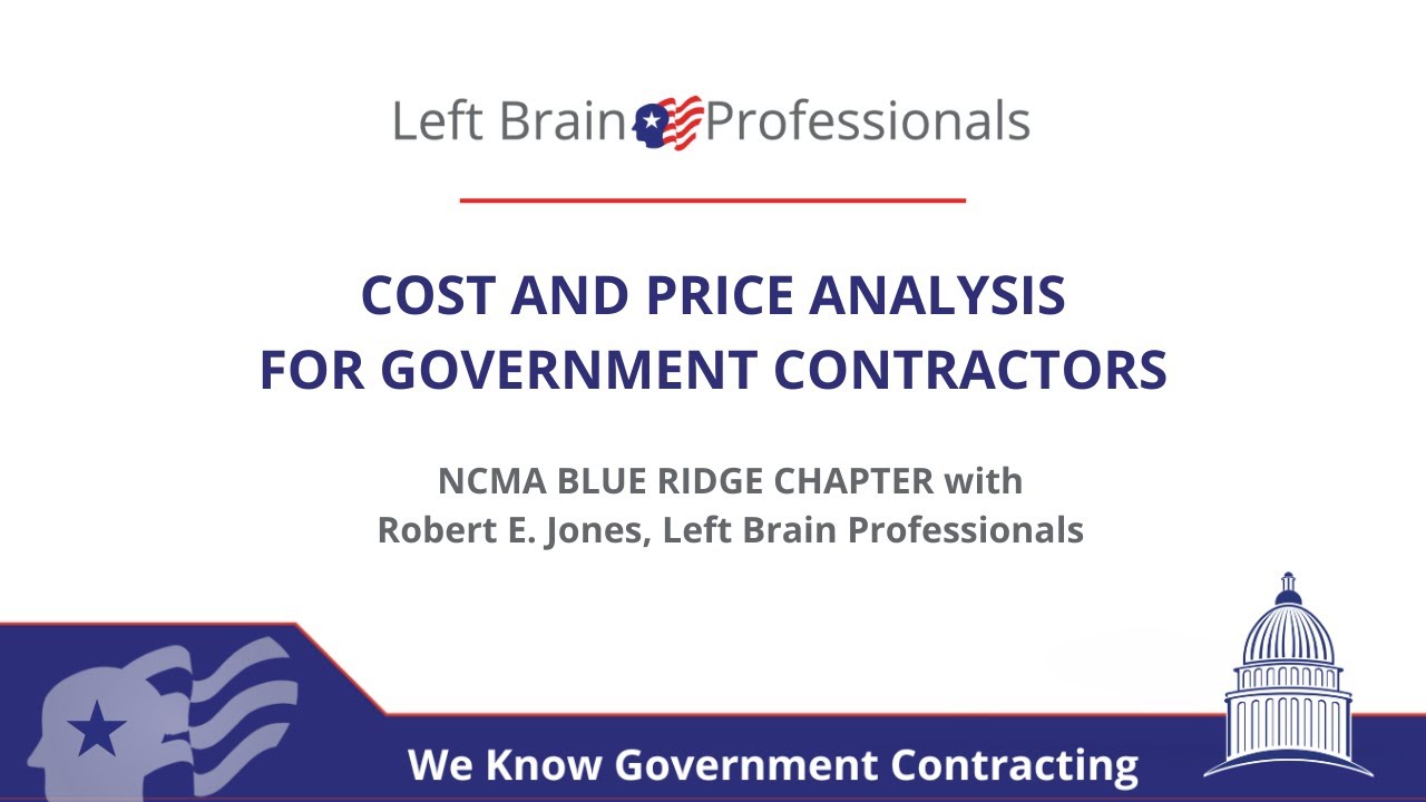 Cost And Price Analysis For Government Contractors Left Brain cost-and-price-analysis-for-government-contractors-left-brain