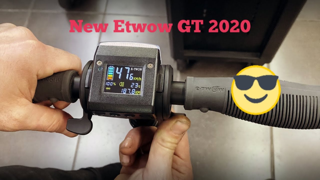 Unboxing Nouvelle trottinette électrique ETWOW GT 2020 - YouTube