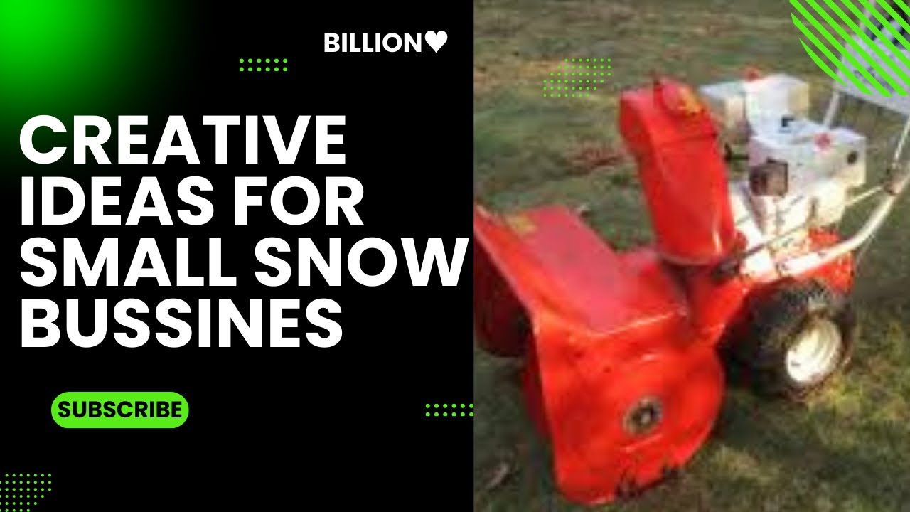 Best SMALL Businesses To Start In The SNOW (Make $1,000+ Per Day ...