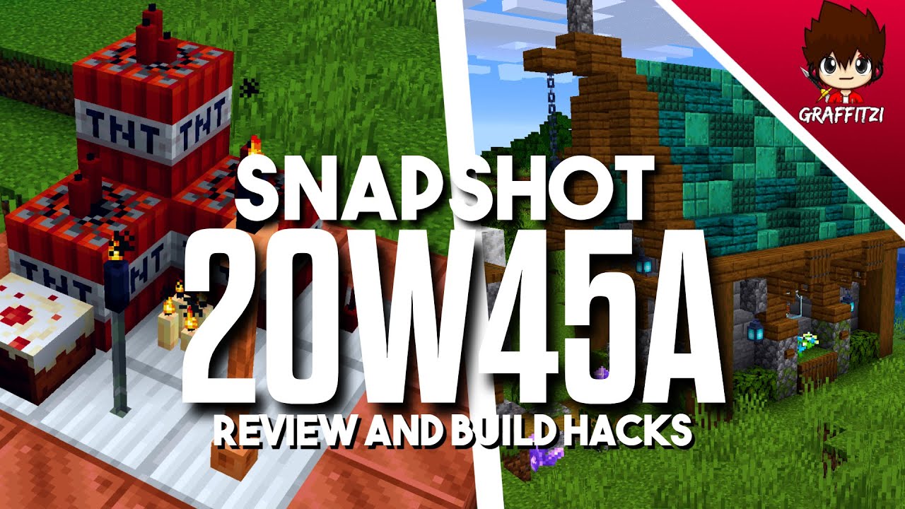 Building Ideas for the new 1.17 Blocks! | Snapshot 20w45a | Review and ...