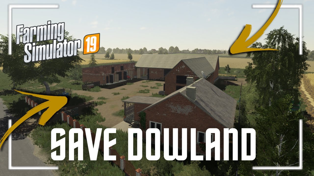 Fs19😈|Downland save!😆|🌾Średnie polskie gospodarstwo 😍|Zdziechów - YouTube
