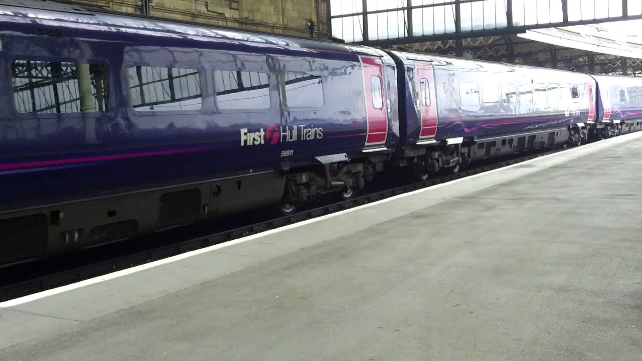 First Hull Trains Class 180 Departing Hull For London Kings Cross - YouTube