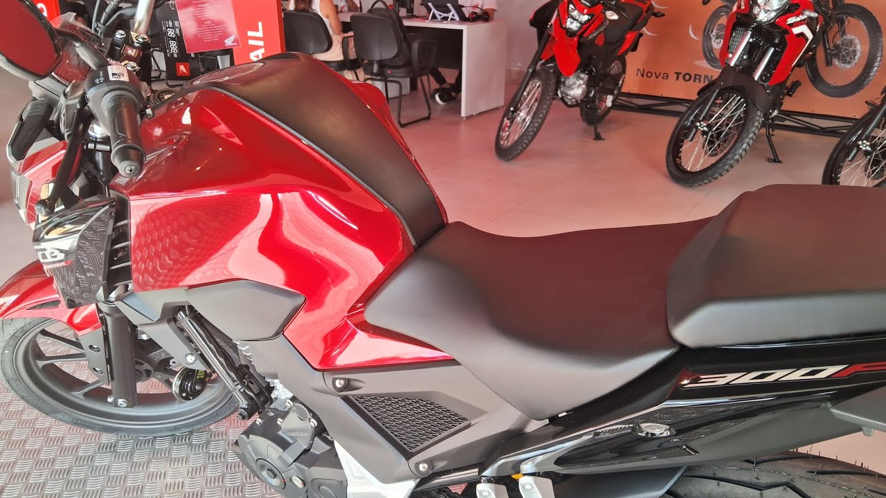 NOVA CB TWISTER 300F VERMELHA 2025 CHEGOU NA HONDA, PREÇO SUBIU. - YouTube
