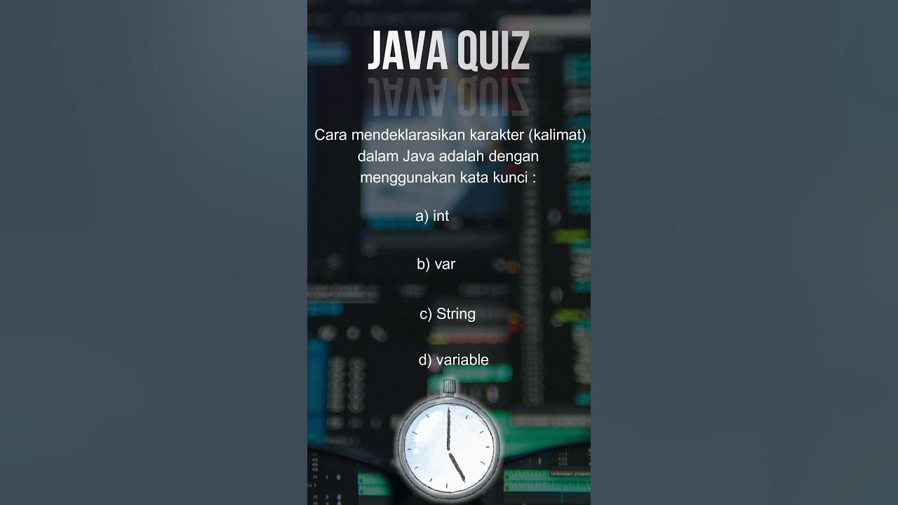 Java Programing Quiz 3 Java Javaprogramming Coding Quiz Codinglife Shorts Youtube 