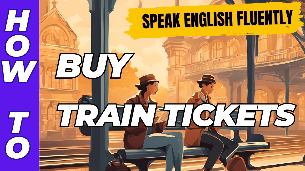 How to Buy Train Tickets | At the Station | English for Travel - YouTube