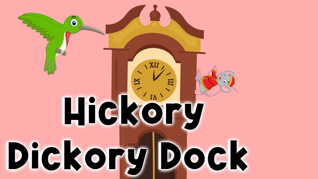 Hickory Tickory Tock ⏳🐀"Hickory Tickory Tock" - Sing Along Nursery ...