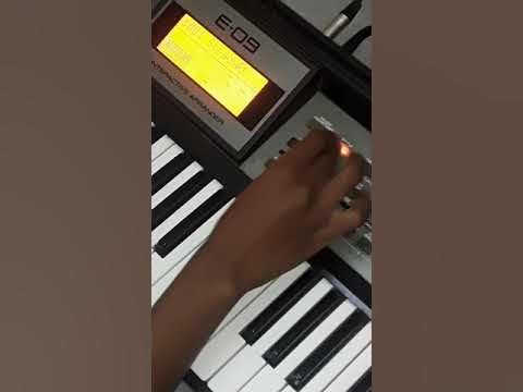 how to set twam twam on E09 (roland E09 settings) - YouTube