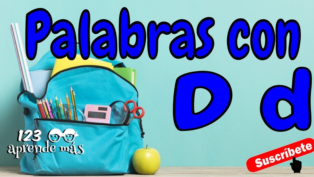 PALABRAS que inician con la letra D. - YouTube