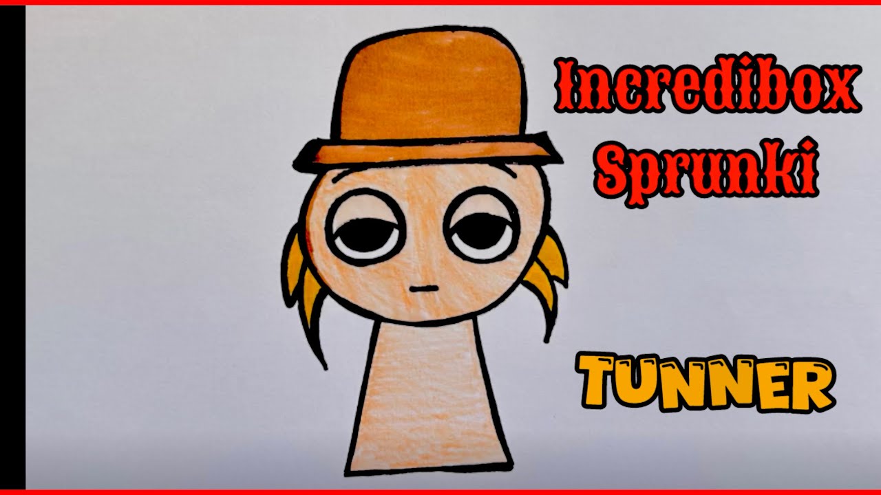 How to Draw Tunner from Incredibox Sprunki | Easy Drawing Tutorial ...