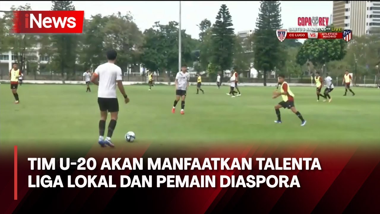 Tim U-20 Menggelar Pemusatan Latihan Tahap ke 2 di Jakarta yang Diikuti 34 Pemain - YouTube