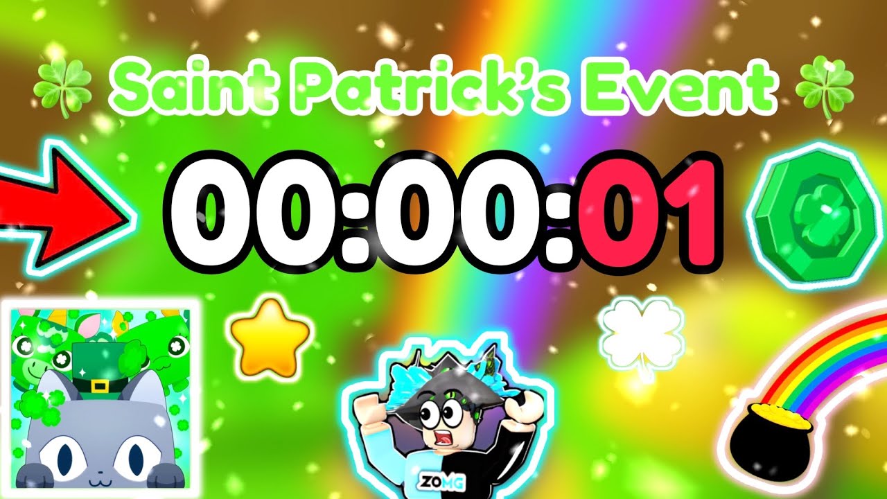 ⏰ NOW! 🌈🍀GIANT RAINBOW EVENT🍀🌈 In Pet Simulator X! 🔴 - YouTube
