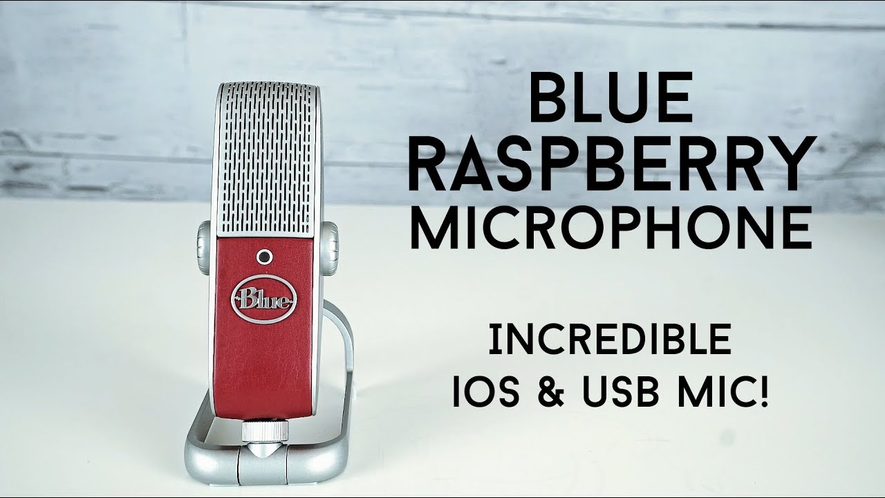 Blue Raspberry Microphone - Incredible iPhone, iPad and USB Mic Review ...