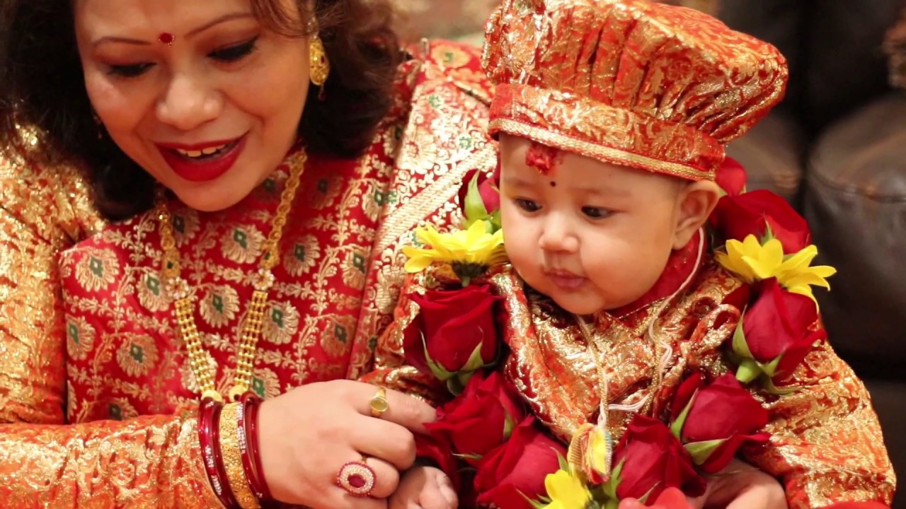 Best Newari Traditional Rice Feeding Ceremony Pasni l Mukhu l Kentucky ...