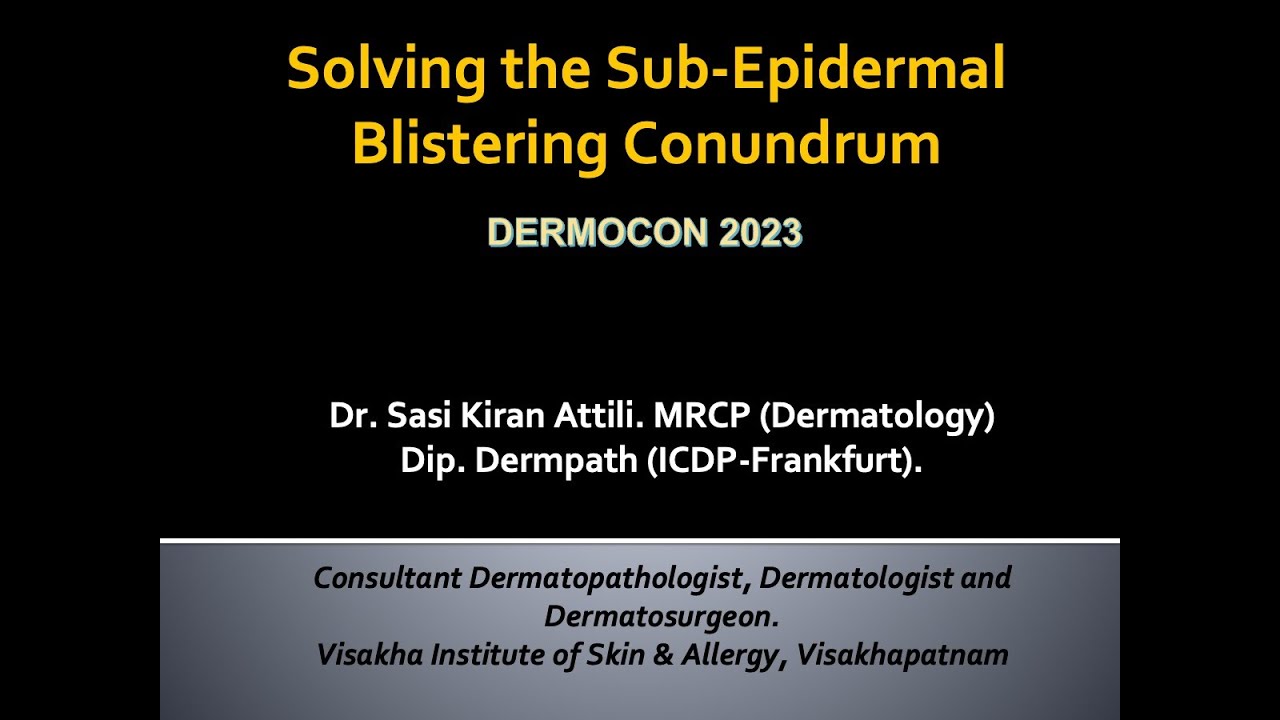 Histopathology of Sub-epidermal Bullous Diseases: Solving the Conundrum ...