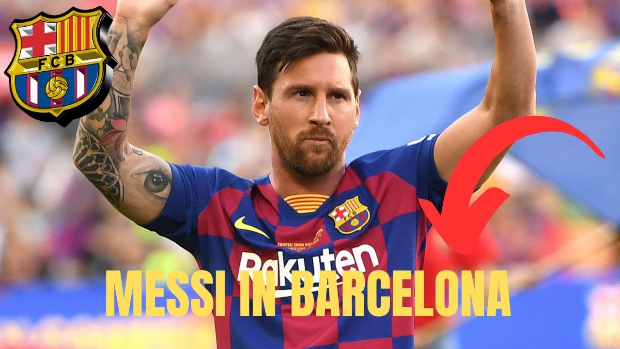 URGENT! THE RETURN OF MESSI IN BARCELONA - YouTube