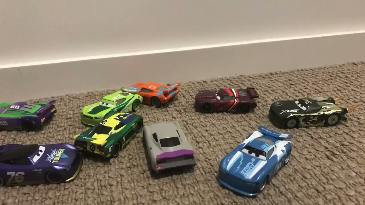 Stop motion next gen huge car crash - YouTube