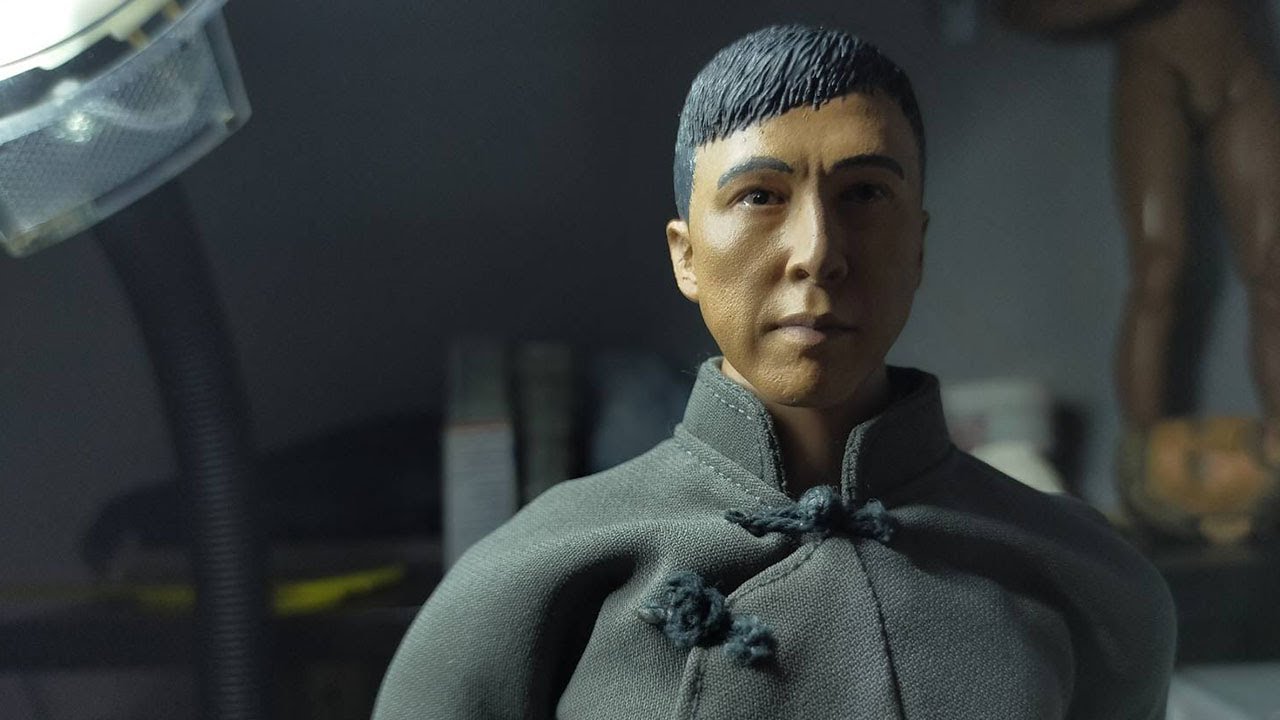 Custom & Painting Realistic Ip Man/Donnie Yen Figure 1/6 Scale - YouTube