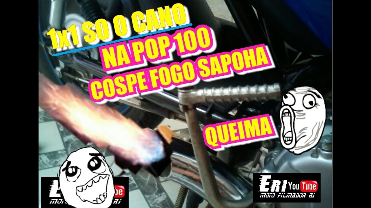 ESCAPE SÓ O CANO NA POP 100 COSPE FOGO PRA CARAI - YouTube
