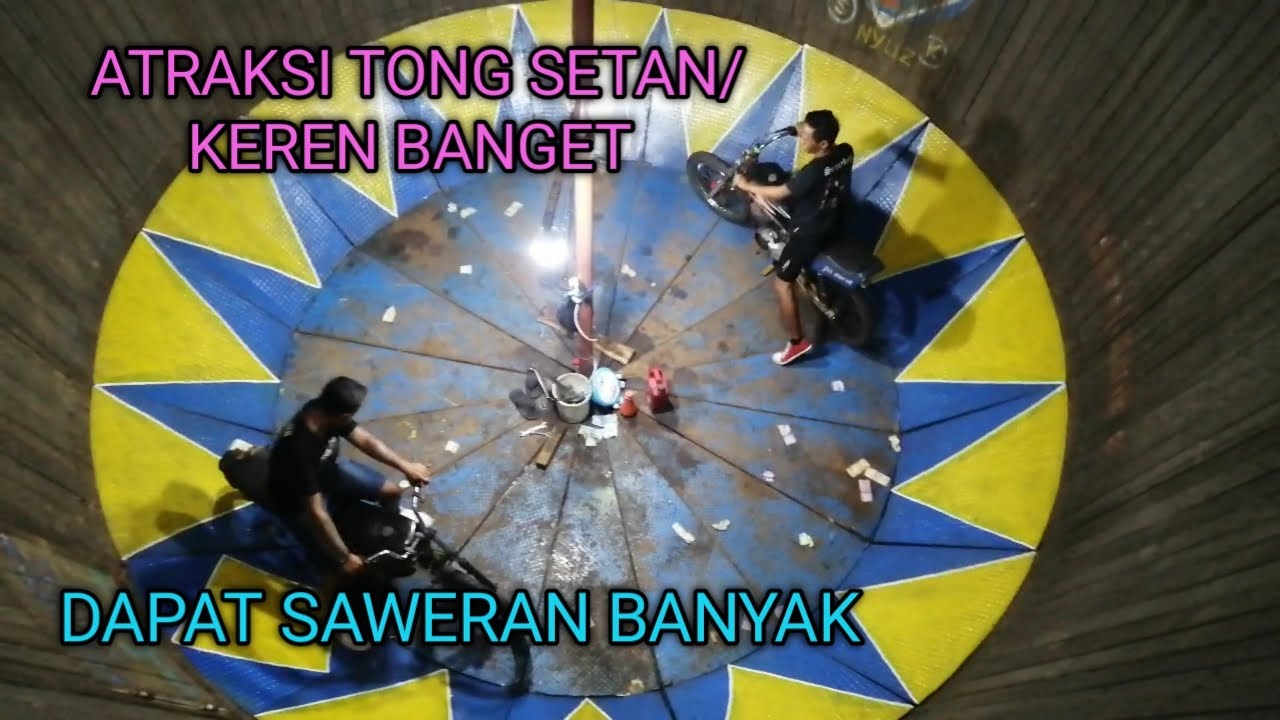ATRAKSI TONG SETAN /KEREN BANGET - YouTube