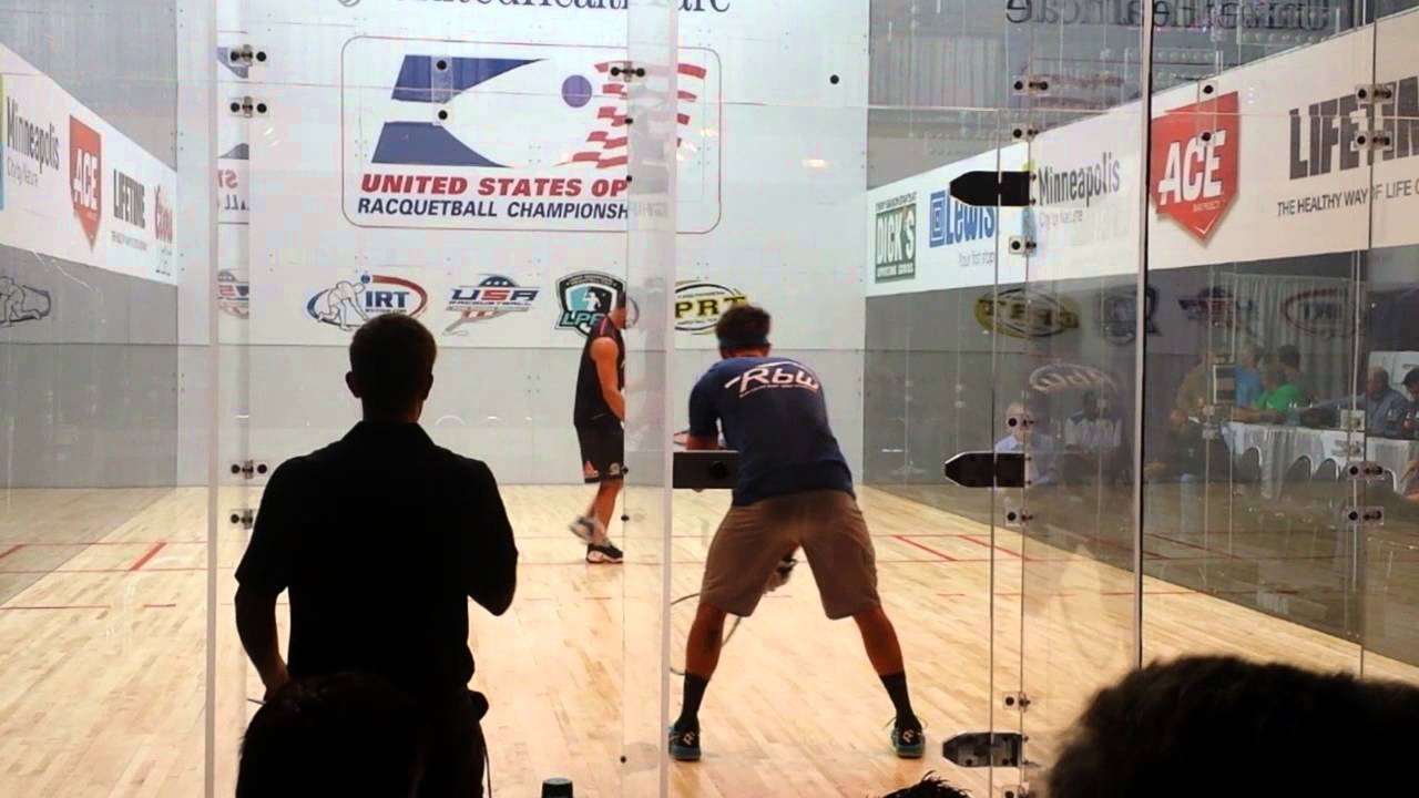 IRT USOpen Racquetball Ben Croft vs Jose Rojas - YouTube