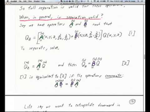 706 29 Operator Splitting and Full Separation - YouTube