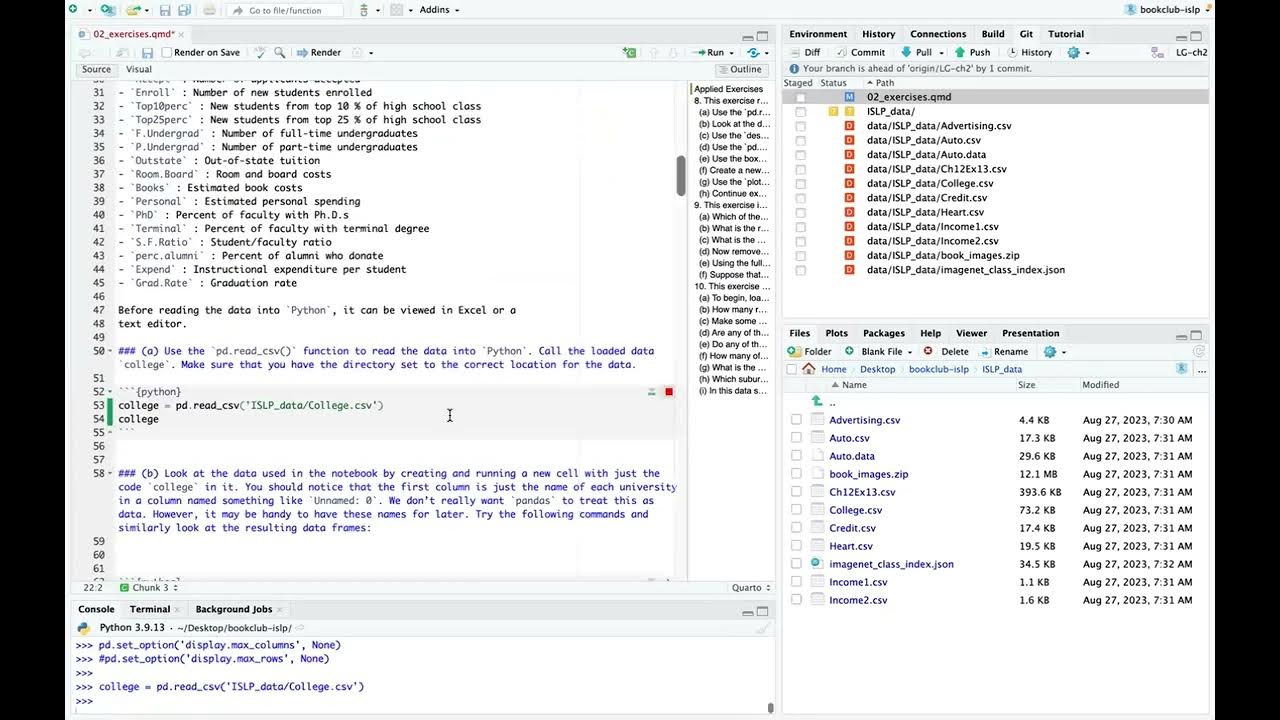 ISLP: Statistical Learning (islp01 2) - YouTube