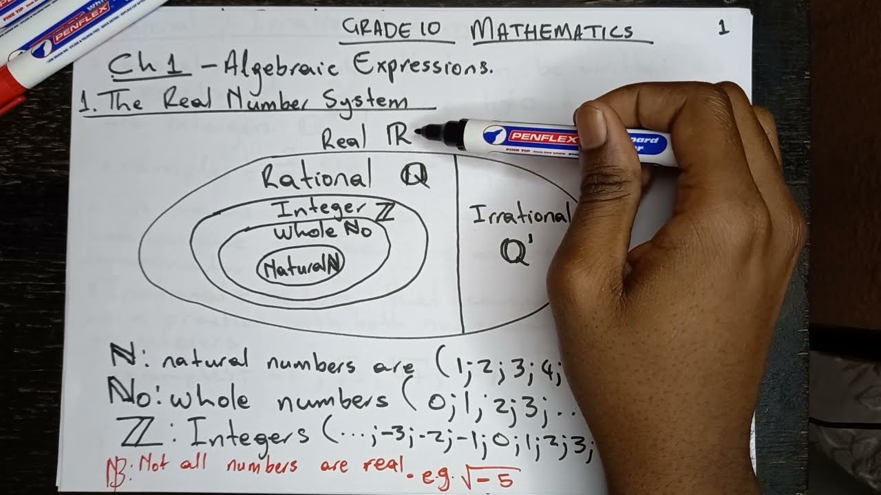 Introduction to Algebraic Expressions - Grade 10 Mathematics - YouTube