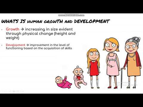 differences of growth and development - YouTube