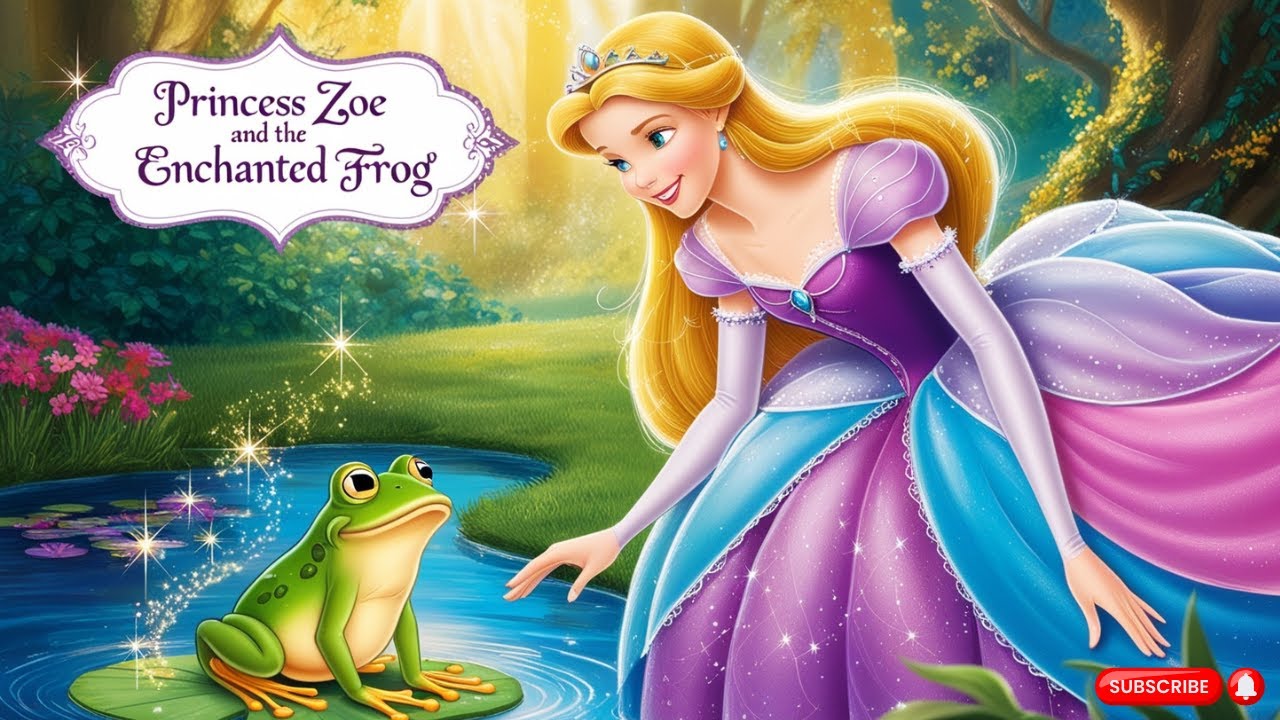 Princess Bedtime Story | Princess Zoe and the Enchanted Frog | # ...