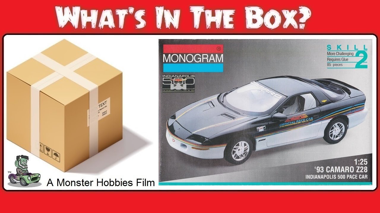 What's In The Box? The 1993 Chevrolet Camaro Pace Car by Monogram A ...