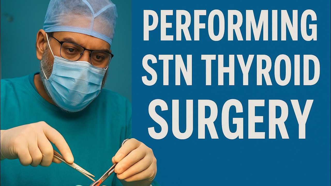 Thyroid Lobectomy with Isthamusectomy BY DR SYED MOIN ISLAM SHAH - YouTube