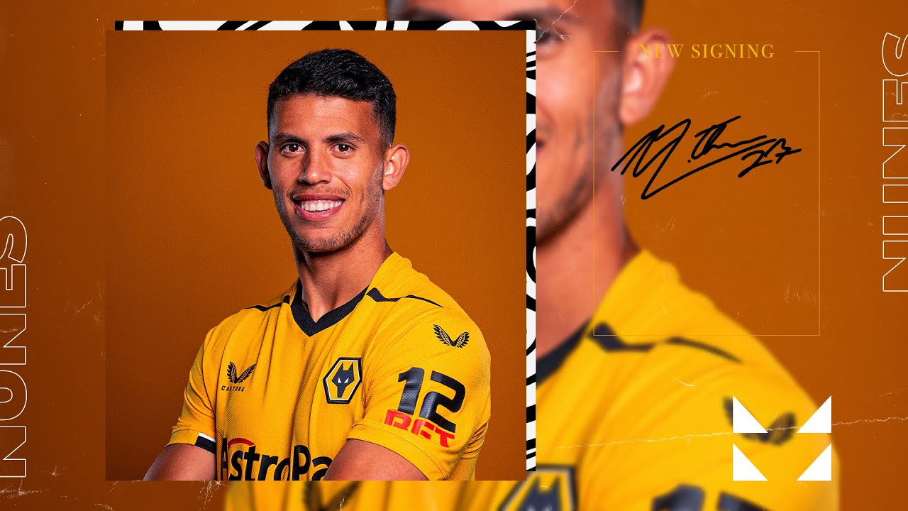 Matheus Nunes signs for Wolves! - YouTube