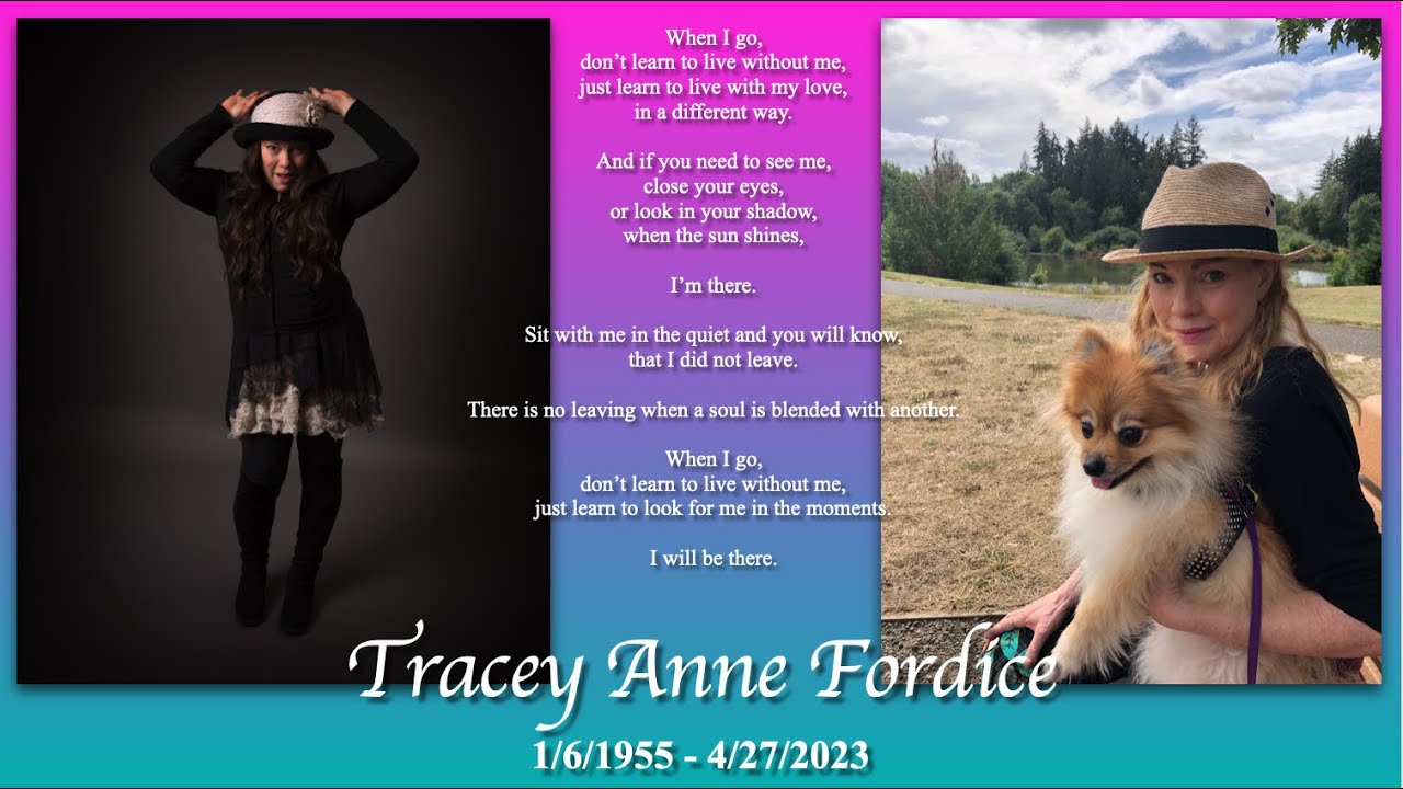 Tracey Celebration of Life (Full Event) - YouTube